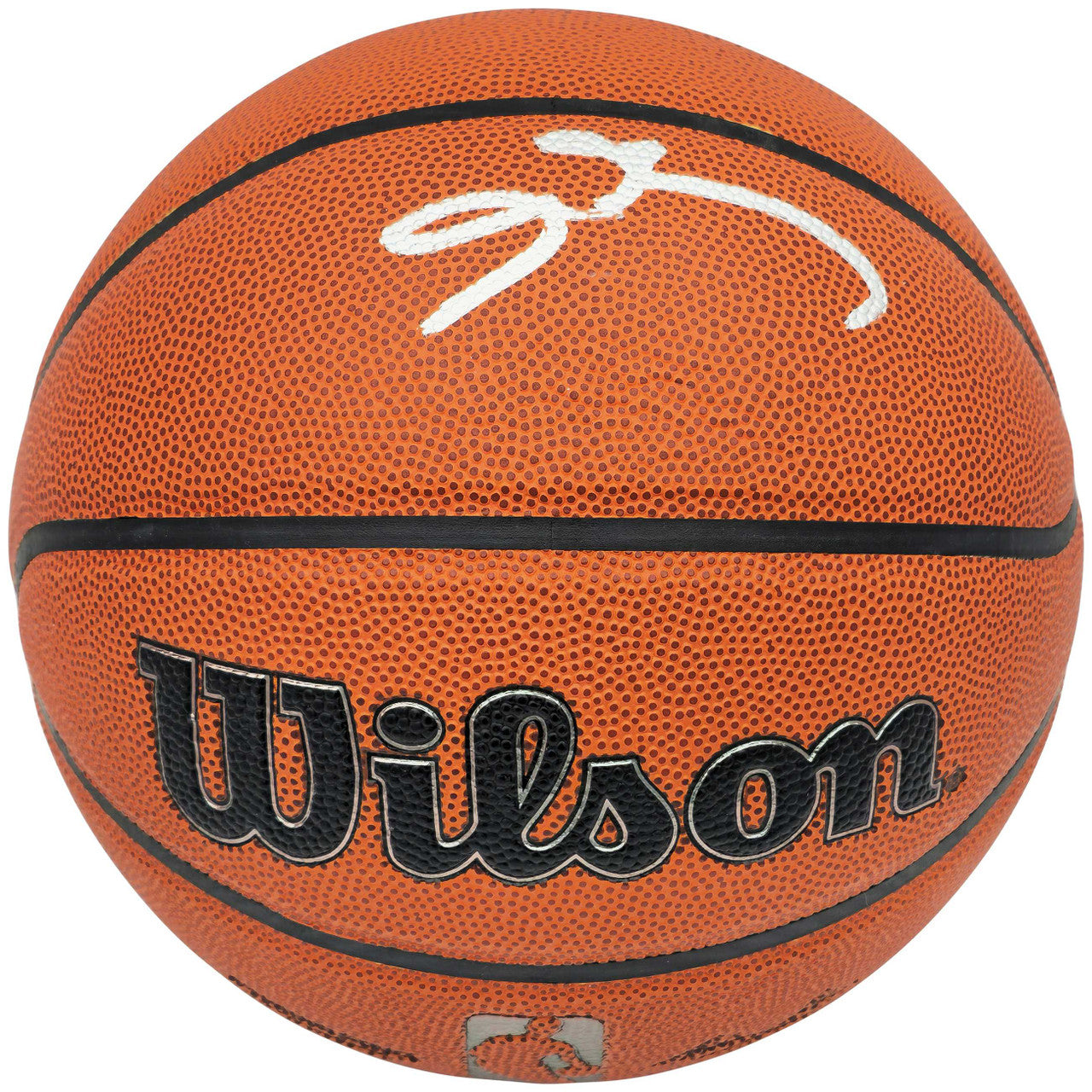 Allen Iverson Autographed Signature Series Ball – BAS Witness
