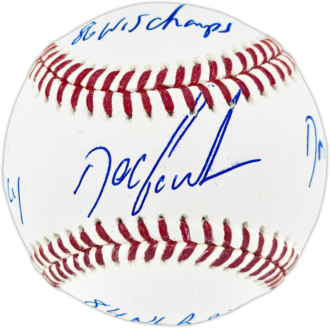 Dwight "Doc" Gooden Signed Baseball BAS COA