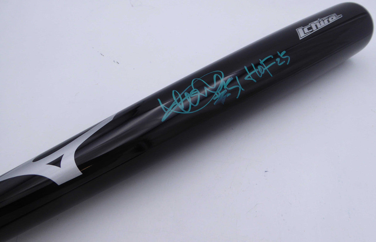 Ichiro Suzuki Autographed Black Player Model Mizuno Bat Seattle Marine
