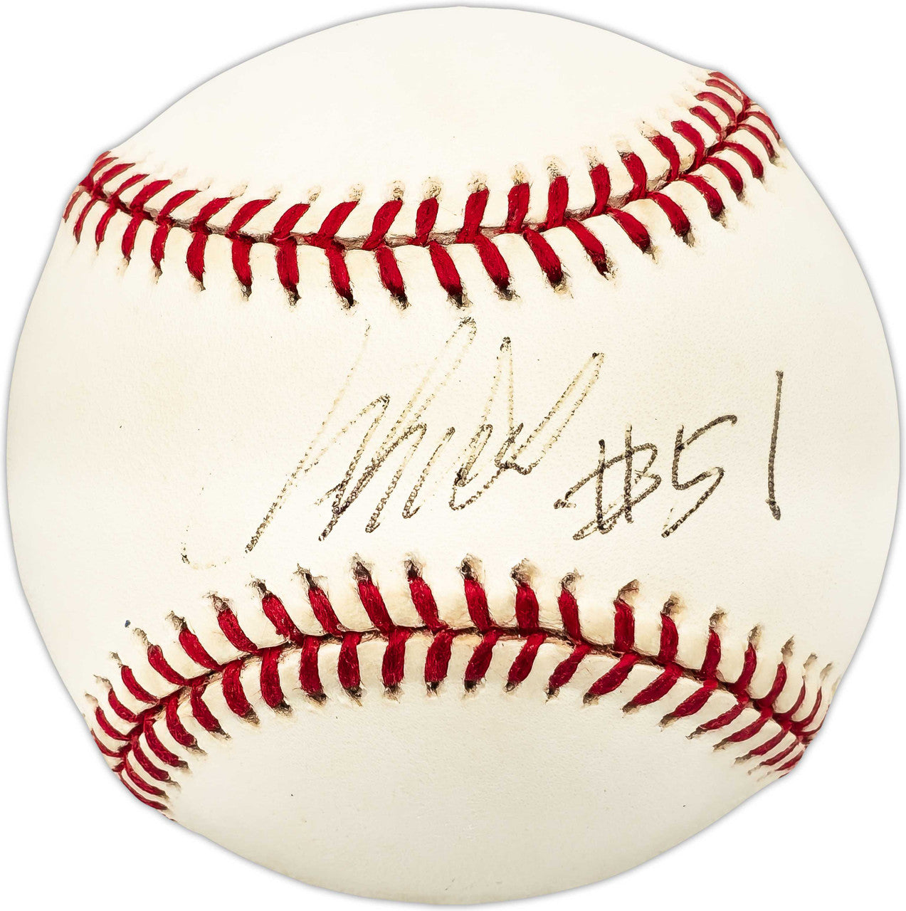 Ichiro Suzuki Autographed Official AL Baseball Seattle Mariners "#51"