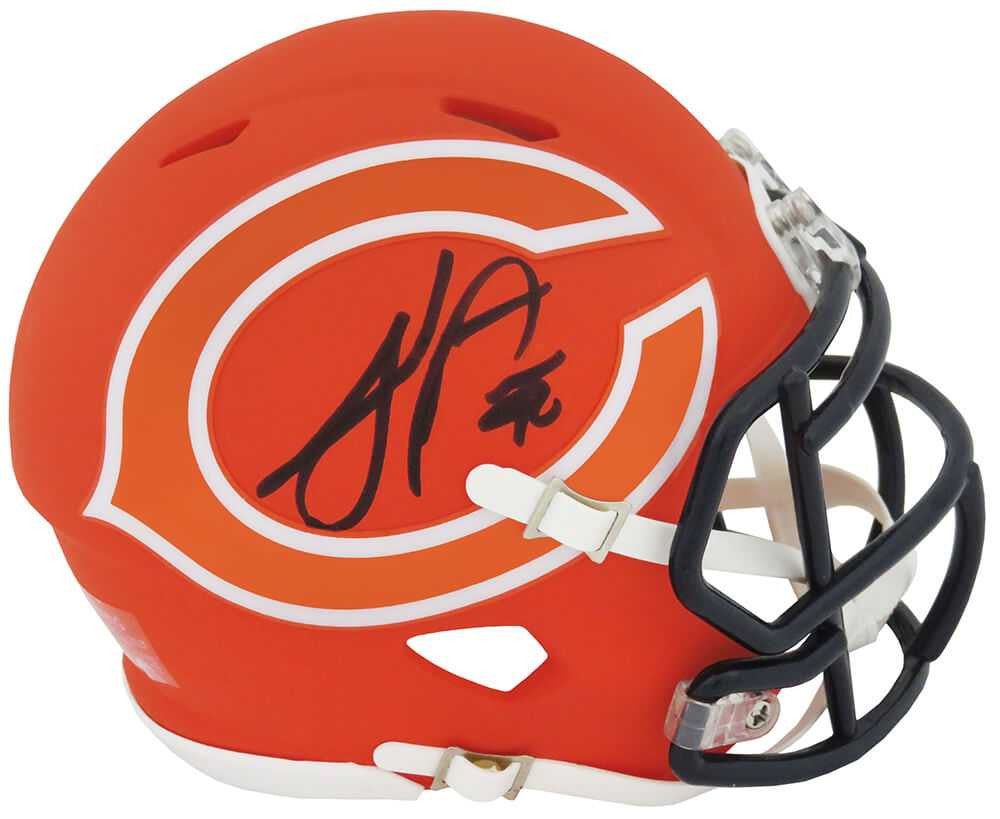 Julius Peppers Signed Chicago Bears AMP Series Riddell Speed Mini Helm