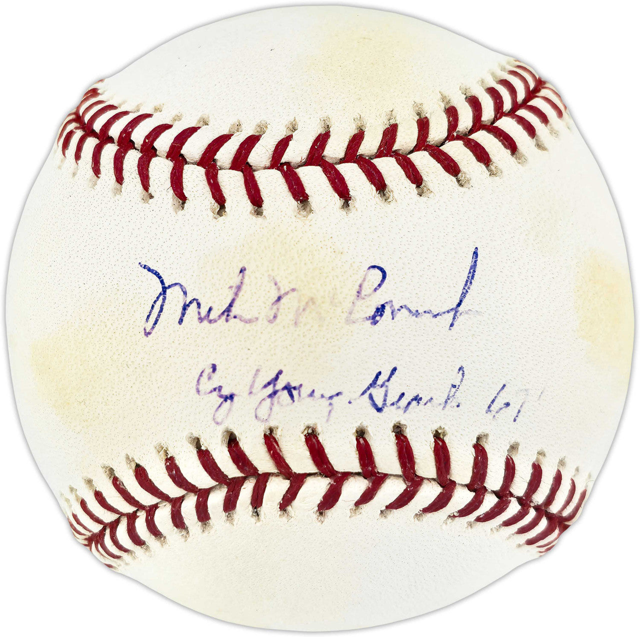 Mike McCormick Signed Official MLB Baseball San Francisco Giants "C